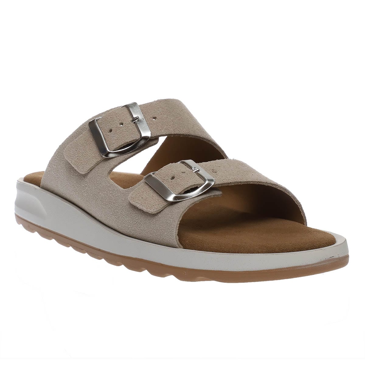 B-SOFT COMFORT FLATFORMS 50 BEIGE - Malena Shoes